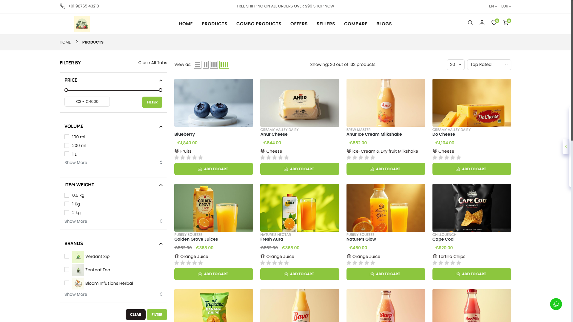 eShop Plus - Multi Vendor eCommerce, Multi Module Website in Laravel by infinitietech