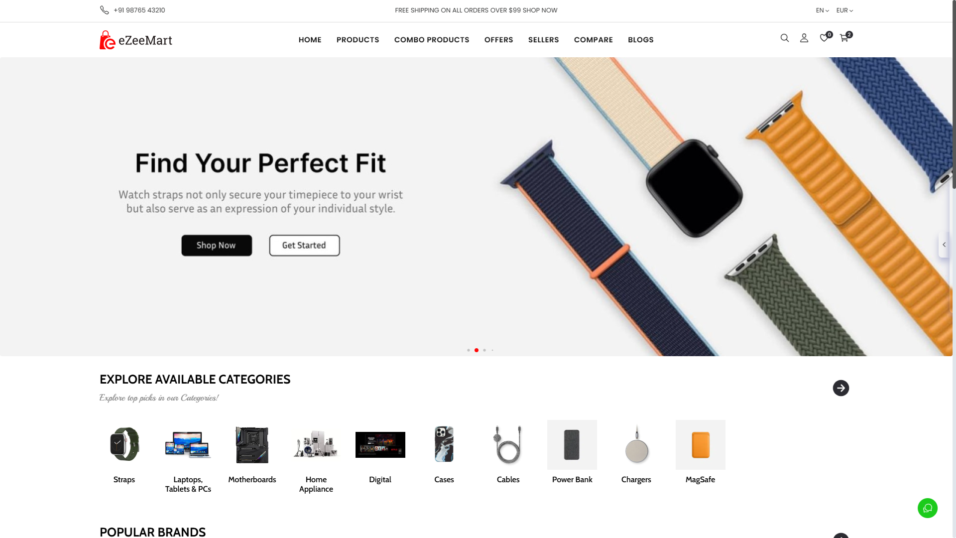 eShop Plus - Multi Vendor eCommerce, Multi Module Website in Laravel by infinitietech