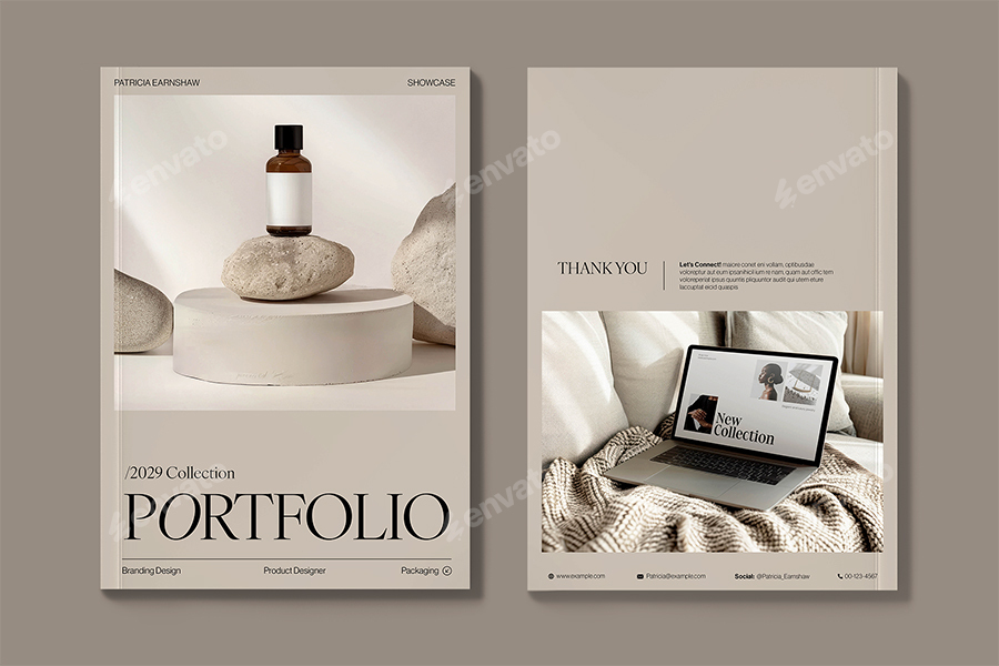 Product Designer Portfolio Template, Print Templates | GraphicRiver