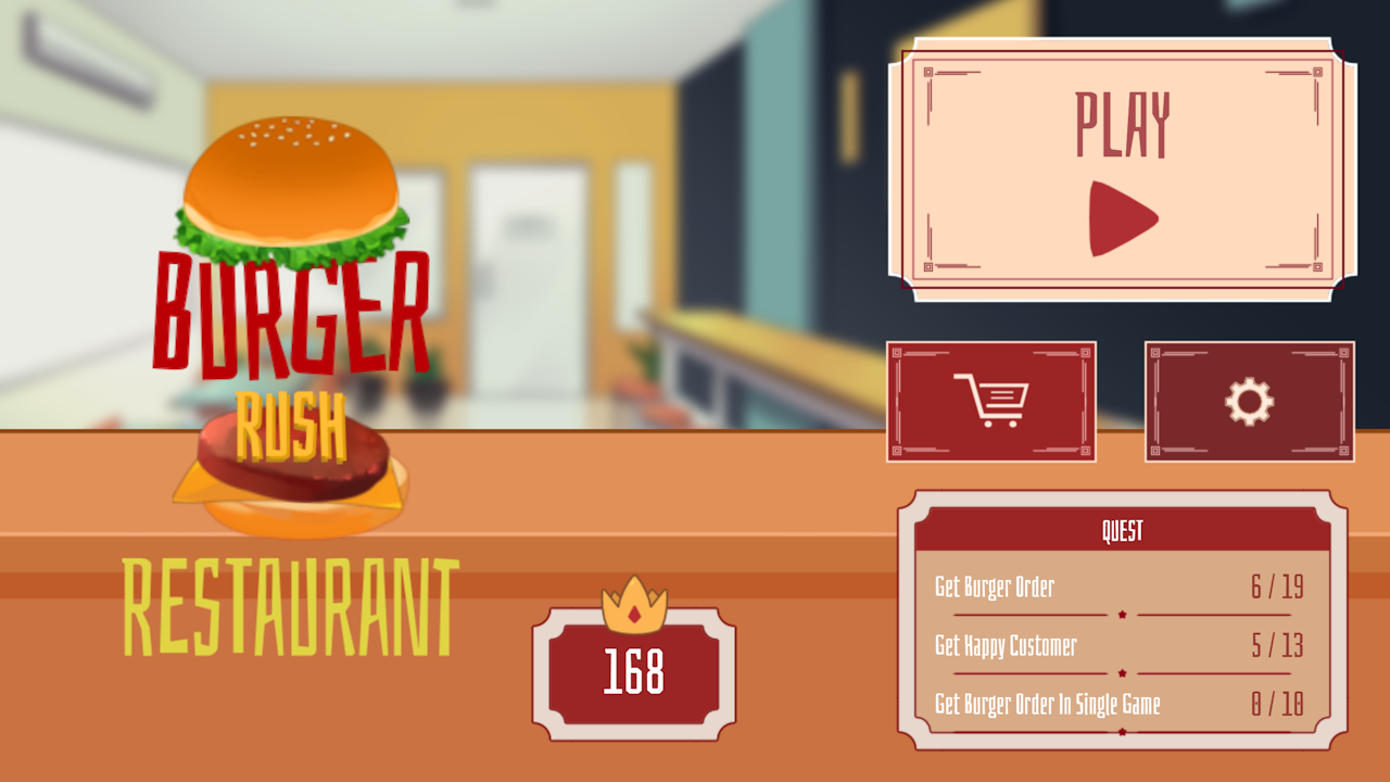 Burger Rush Restaurant Html5 Game Construct 3 By Kecapihejo Codecanyon