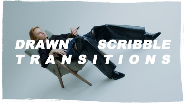 Drawn Scribble Transition, Premiere Pro Templates | VideoHive
