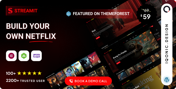 Streamit WP - Video Streaming WordPress Theme by iqonicdesign | ThemeForest
