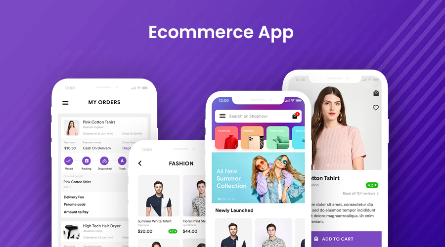 Multiple App Template UI Kit with 100+ Screens | Android iOS Apps ...