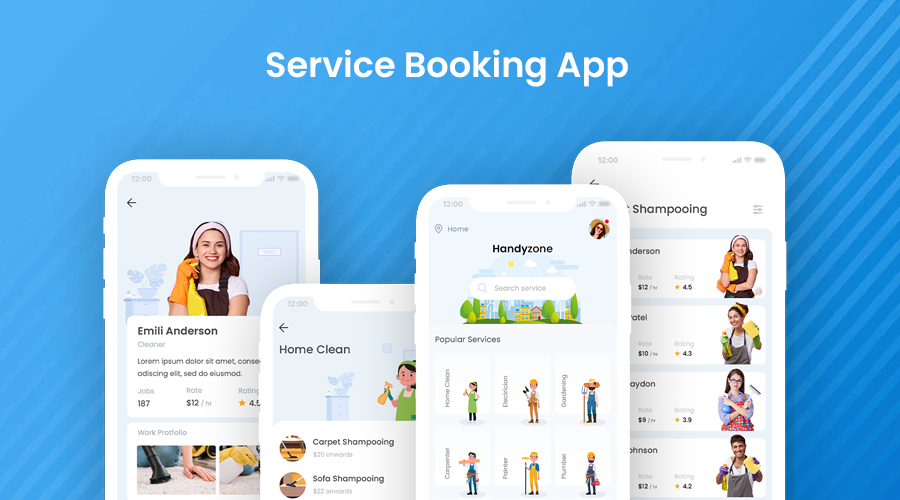 Multiple App Template UI Kit with 100+ Screens | Android iOS Apps ...