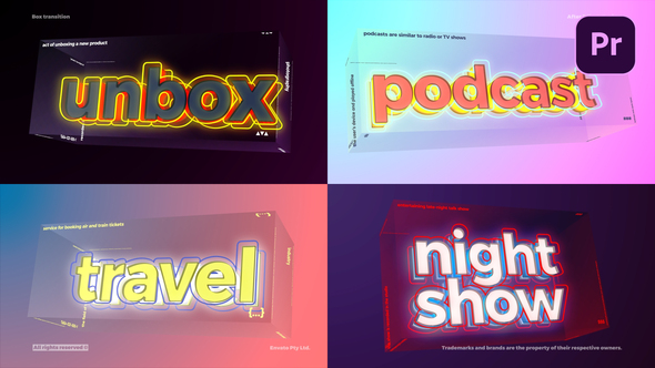 Titles Transition - Podcast Transition, Premiere Pro Templates | VideoHive