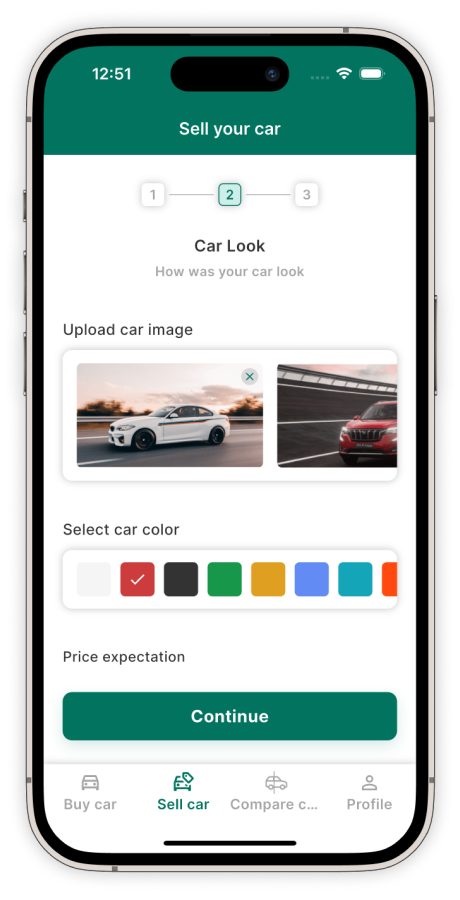 Car Buy & Sell App Template in Flutter | Cars24 Clone Flutter | CarHub ...