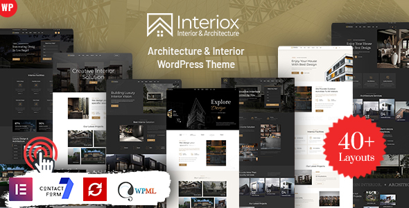 Interiox - Architecture & Interior WordPress Theme by ThemeMascot | ThemeForest