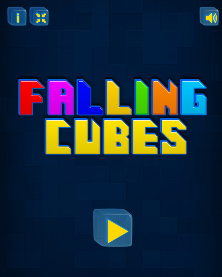 Falling Cubes - HTML5 Arcade Game by codethislab | CodeCanyon