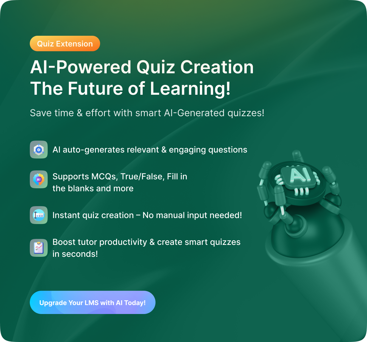 QuizDeck – Quiz Creation & Management Solution for Lernen LMS by AmentoTech