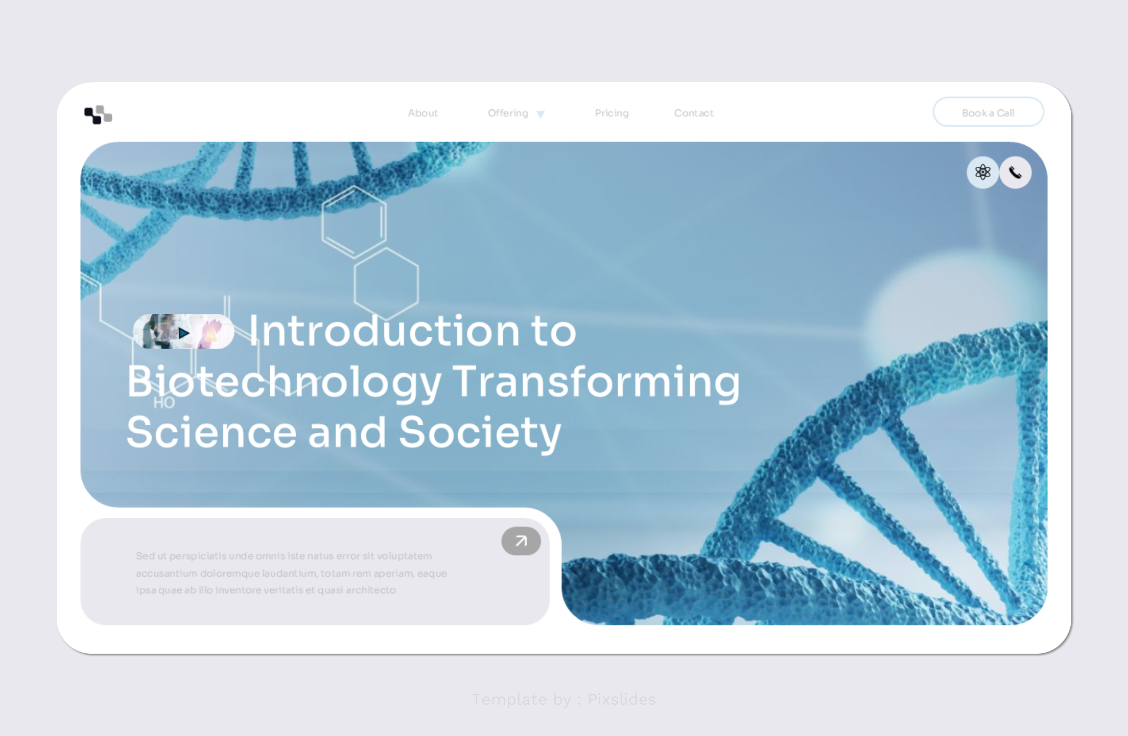 Biotech - Biotechnology PowerPoint Presentation Template, Presentation ...