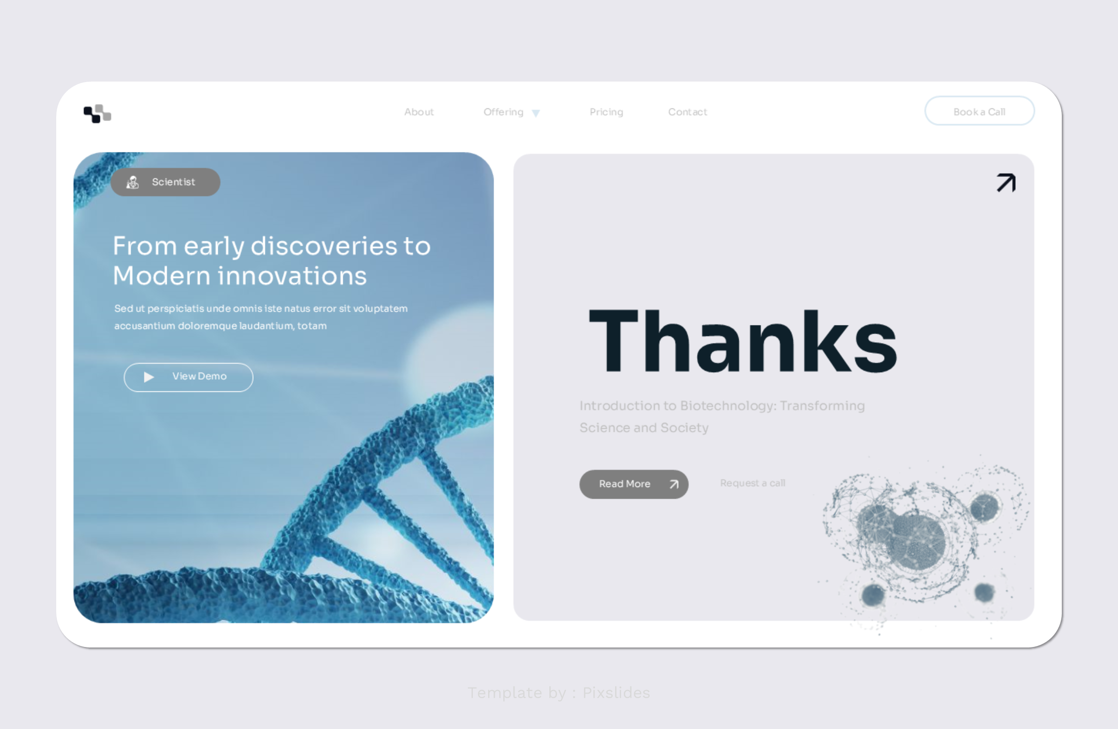 Biotech - Biotechnology PowerPoint Presentation Template, Presentation ...