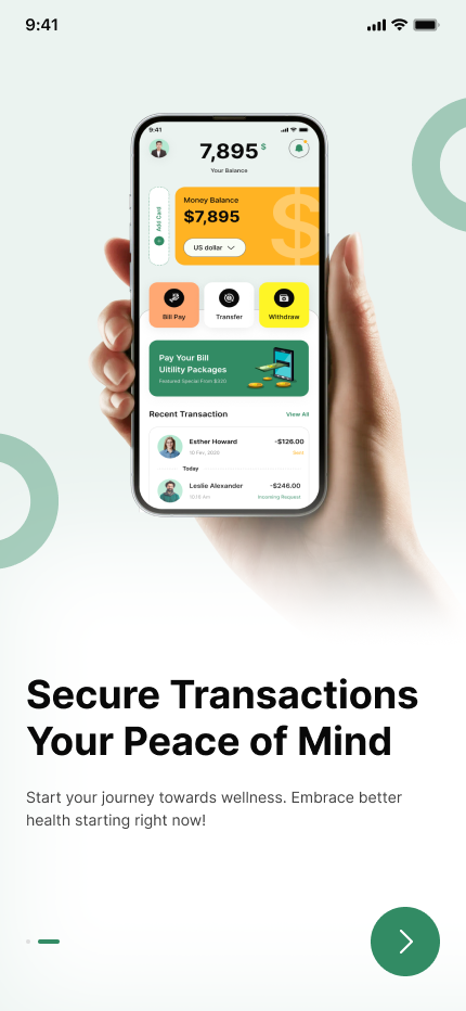 BankuX - Banking React Native Expo App UI Kit by pixelaxis | CodeCanyon