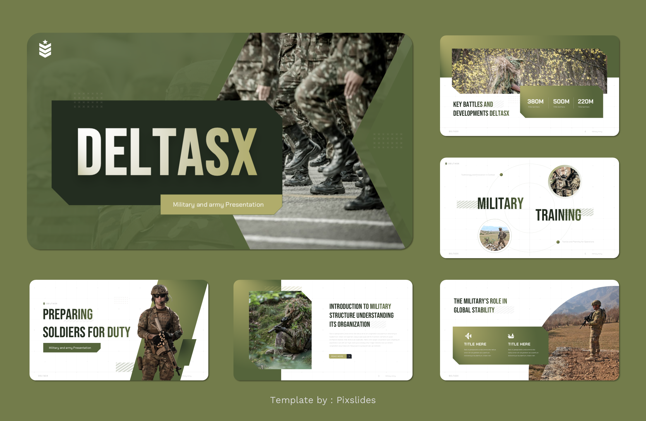Deltasx - Military & Army PowerPoint Presentation Template ...