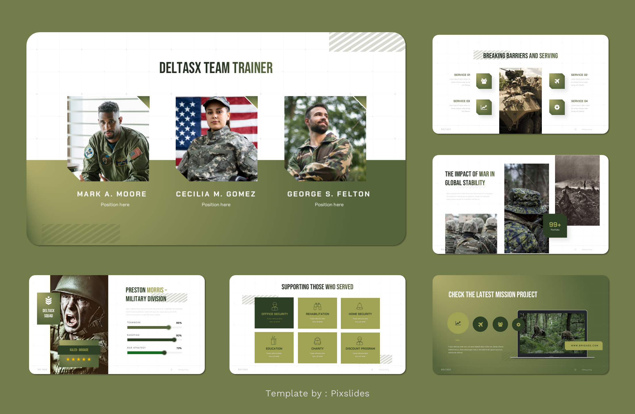 Deltasx - Military & Army PowerPoint Presentation Template ...