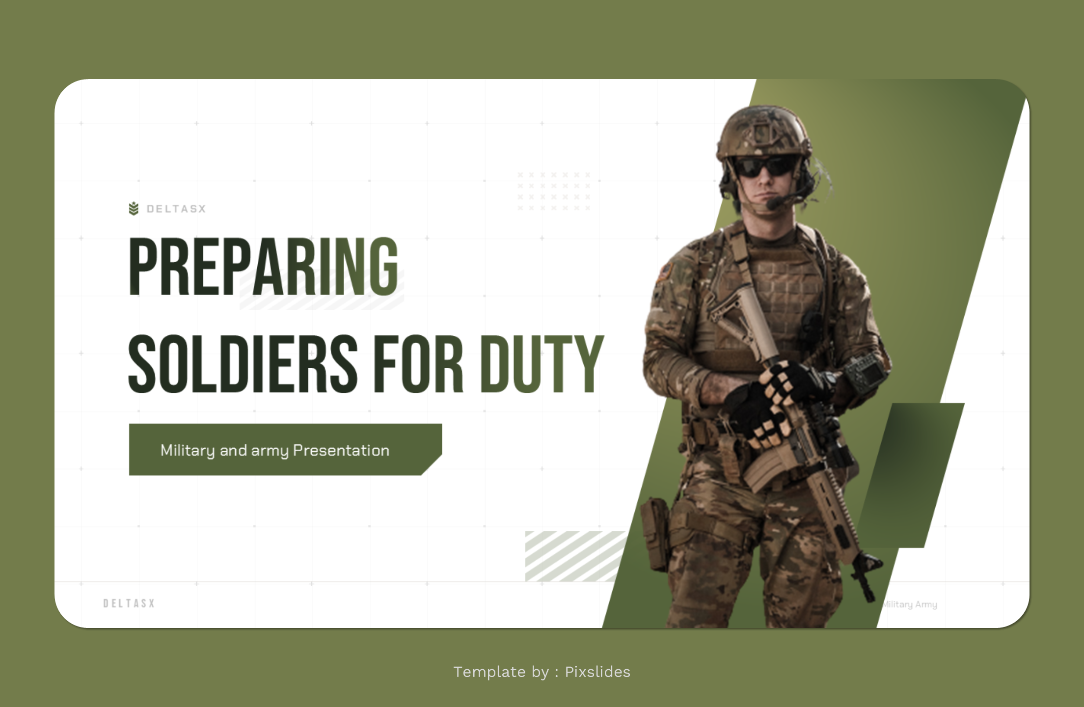 Deltasx - Military & Army PowerPoint Presentation Template ...