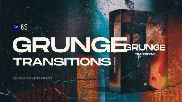 Grunge Transitions, After Effects Project Files | VideoHive