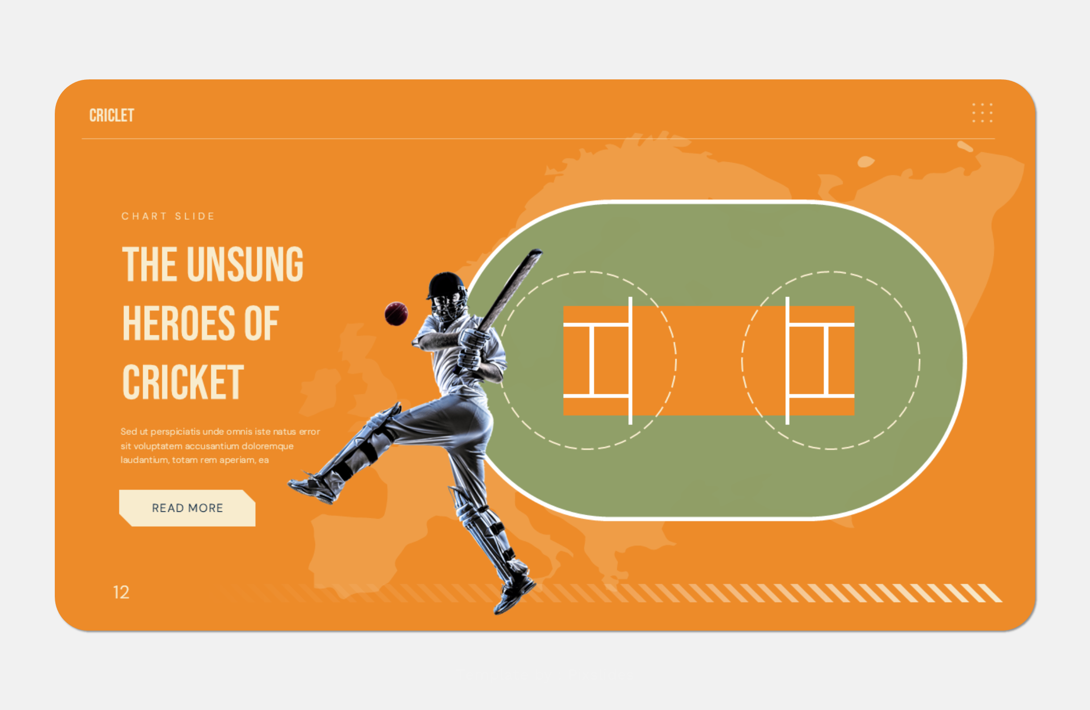 Criclet - Cricket Sport Keynote Presentation Template, Presentation ...