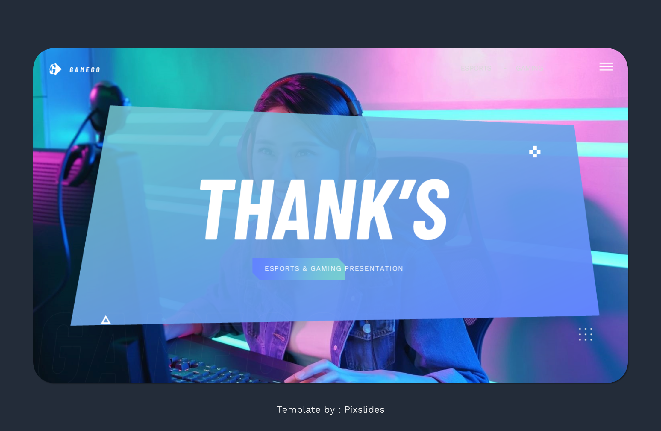 Gamego - Esports Gaming PowerPoint Presentation Template, Presentation ...