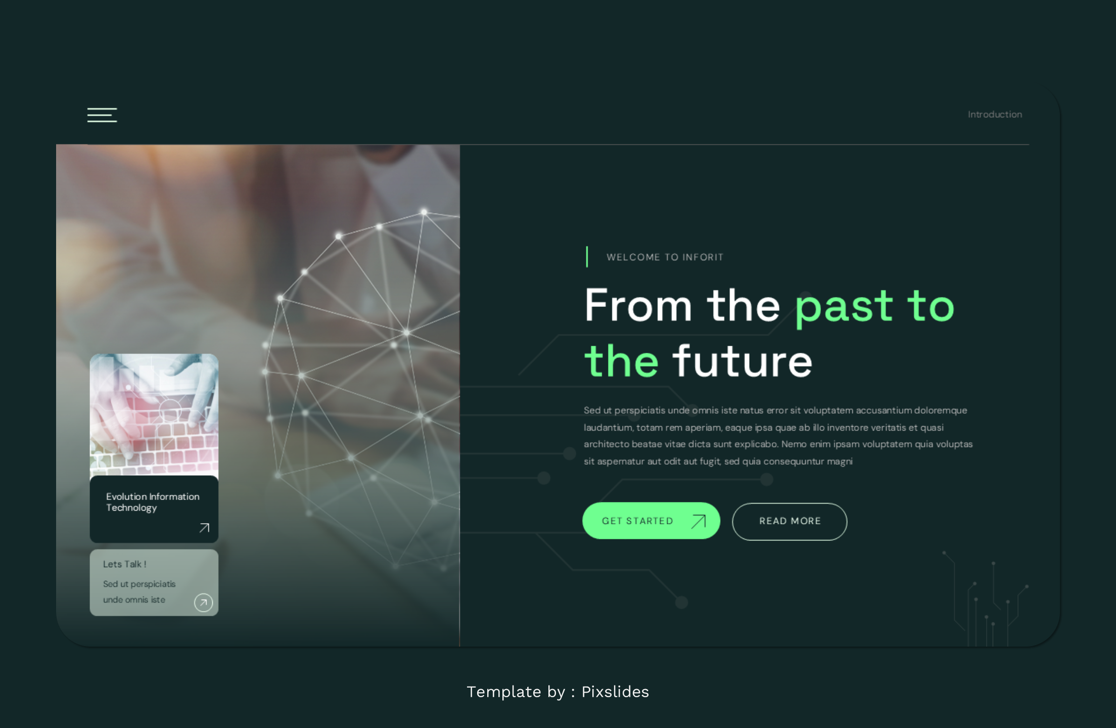 Inforit - information technology PowerPoint Presentation Template ...