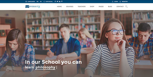 Education - WordPress by nicdark | ThemeForest