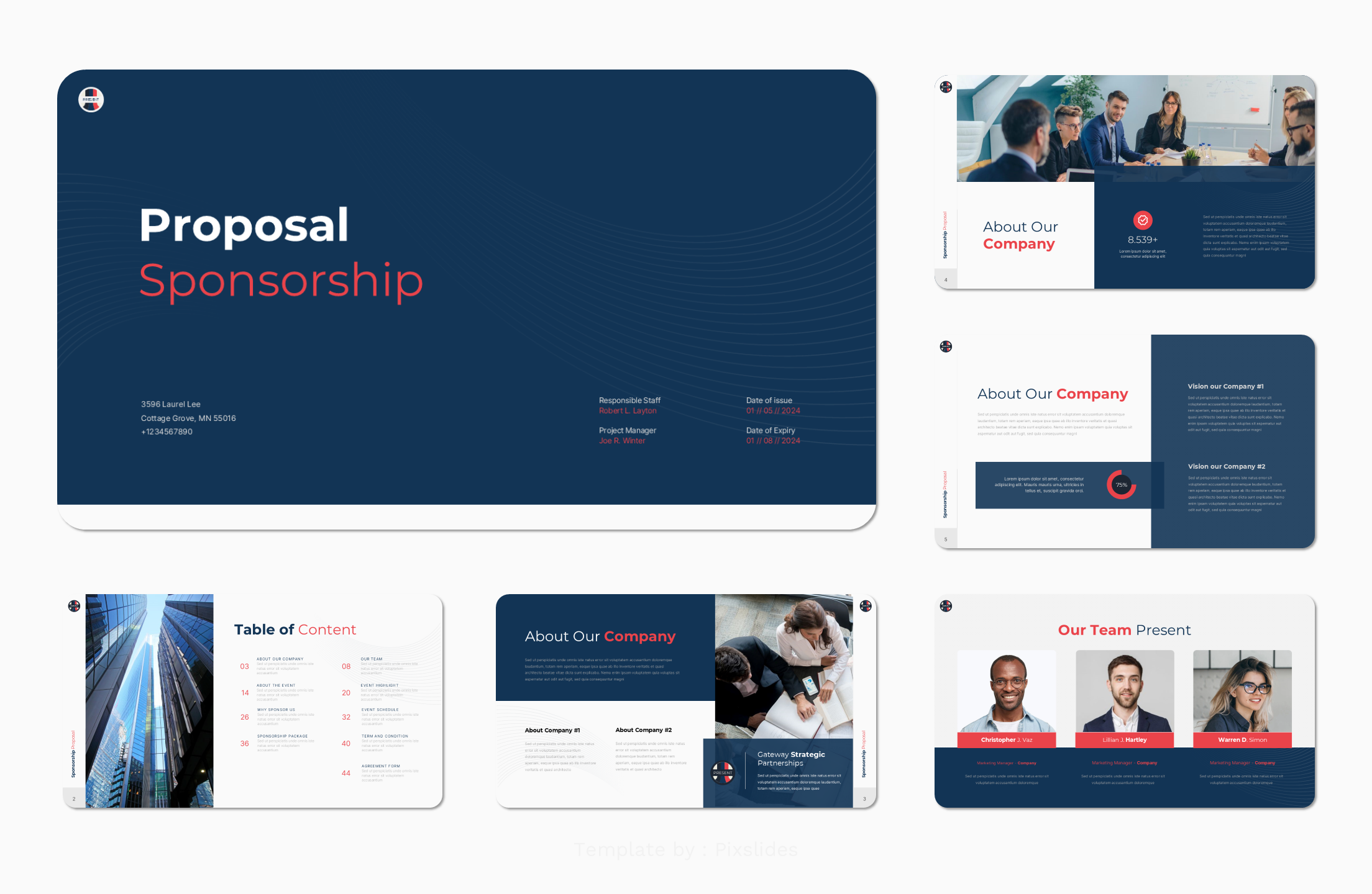 Present - Sponsorship Proposal PowerPoint Presentation Template ...