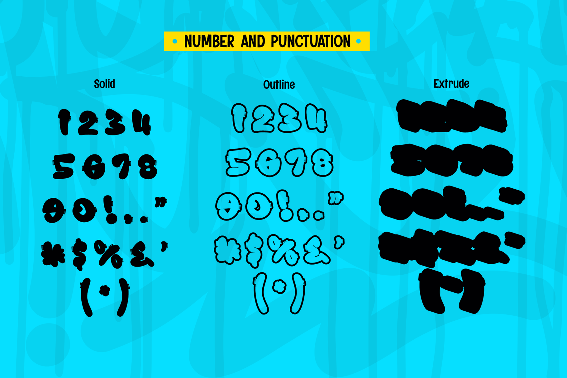 Morp Caps - A Chubby Layered Graffiti Font, Fonts | GraphicRiver