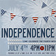 Independence Day Flyer + Invitation, Print Templates | GraphicRiver
