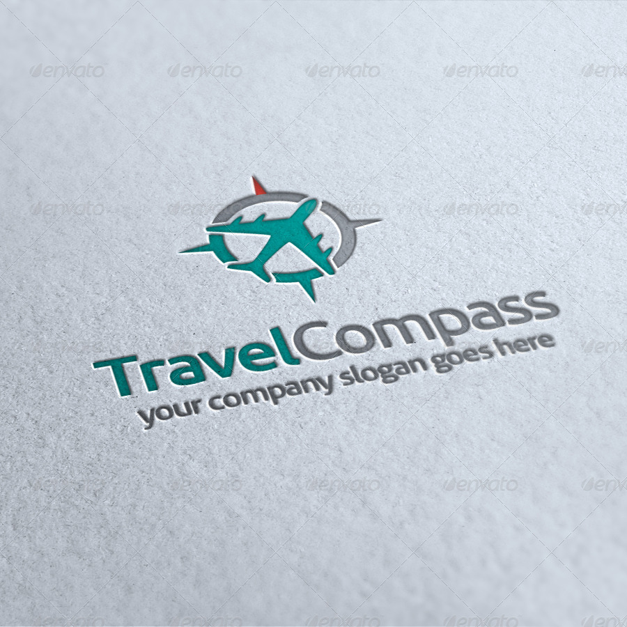 Travel Compass Logo, Logo Templates | GraphicRiver