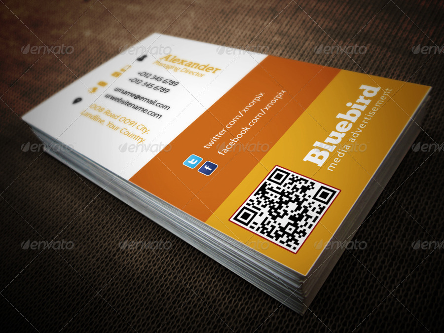 Blue Bird Business Card, Print Templates | GraphicRiver