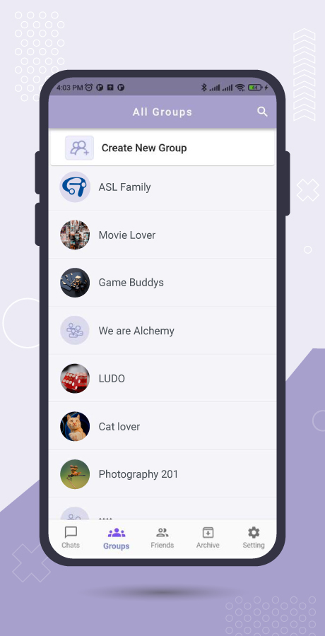 ASL Chat - A complete Chat & Group Chat Application, NodeJS Chat Using ...