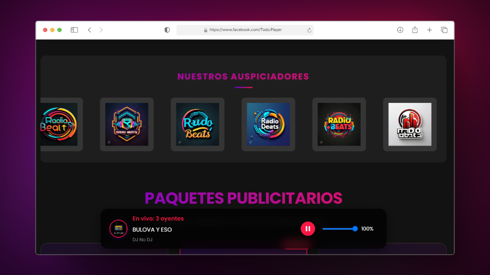 Radio Beats - Todo Players HTML5 ShoutCast, Icecast by TodoPlayer ...