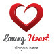 Loving Heart Logo, Logo Templates | GraphicRiver