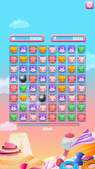 Jelly Island - HTML5 Matching Game by codethislab | CodeCanyon