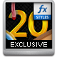 20 Exclusive Photoshop Layer Styles Pack, Add-ons | GraphicRiver