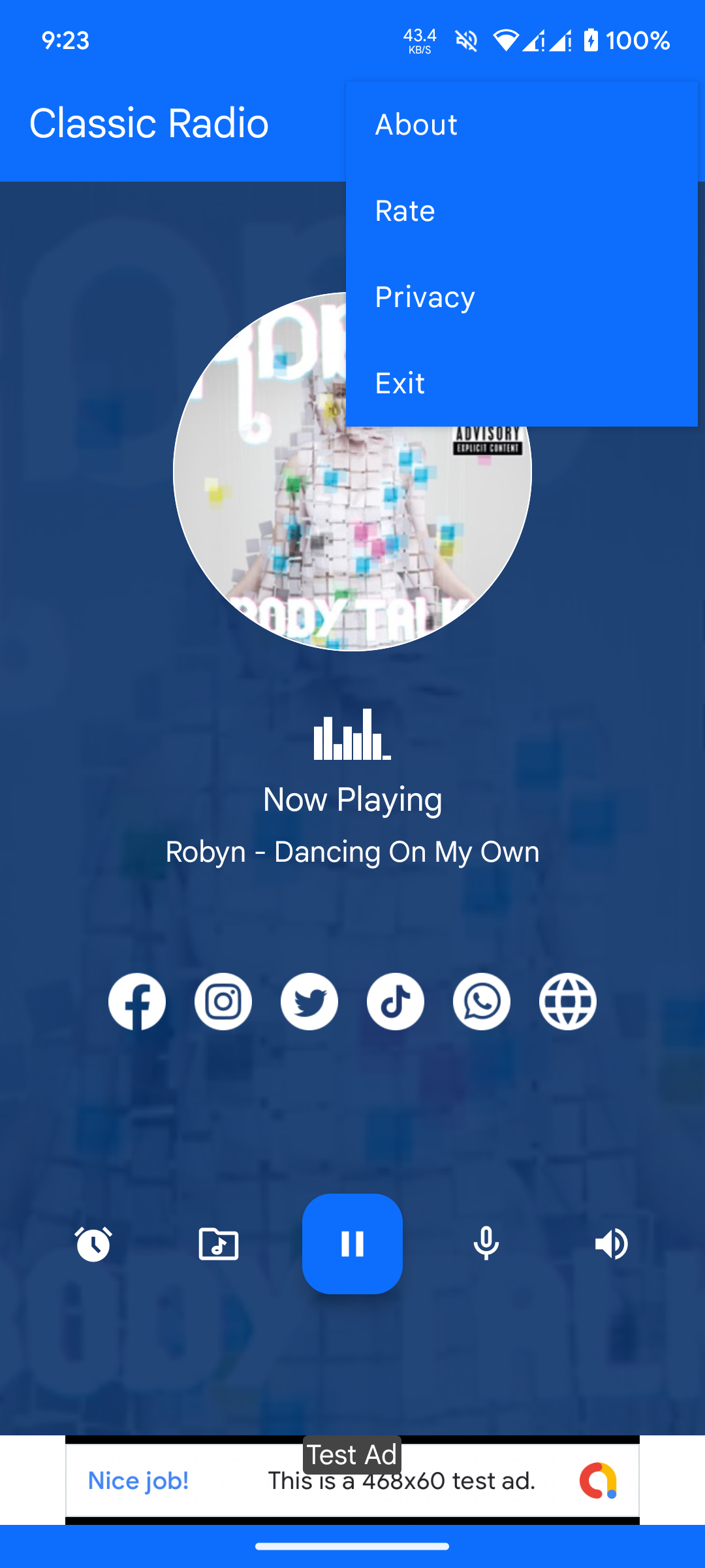 Classic Radio | Simple and Easy Radio Player for Android by Poshnool