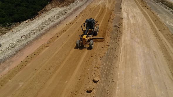 Bulldozer Road, Stock Footage | VideoHive