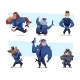 Police Animals, Vectors | GraphicRiver