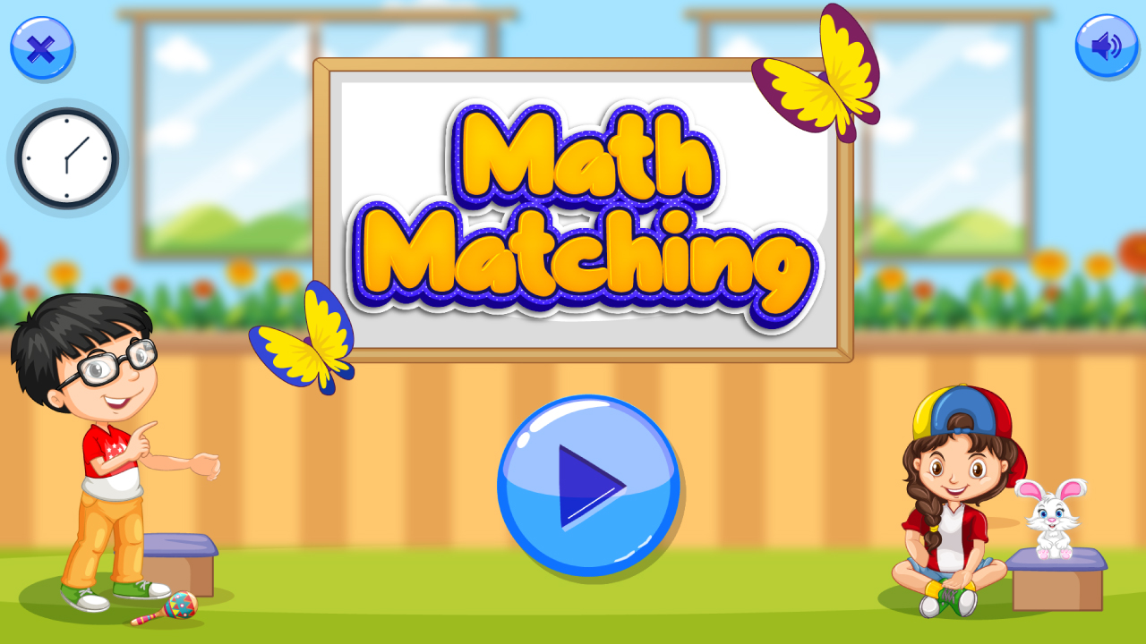 Math Matching Game - Puzzle Game - Kids Game (HTML5 & Android) by haveasoft