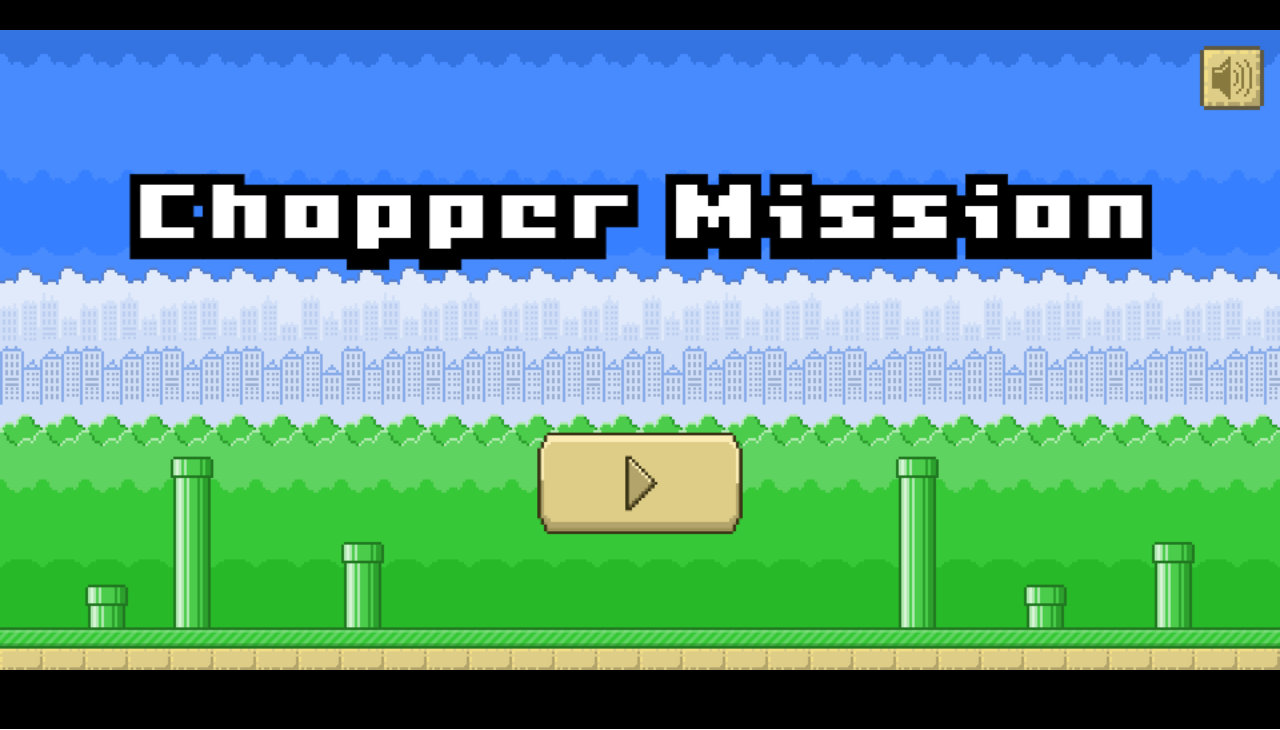 Chopper Mission - HTML5 Game - Phaser JS by LogicLayer | CodeCanyon