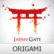 Origami - Gate Torii, Vectors | GraphicRiver