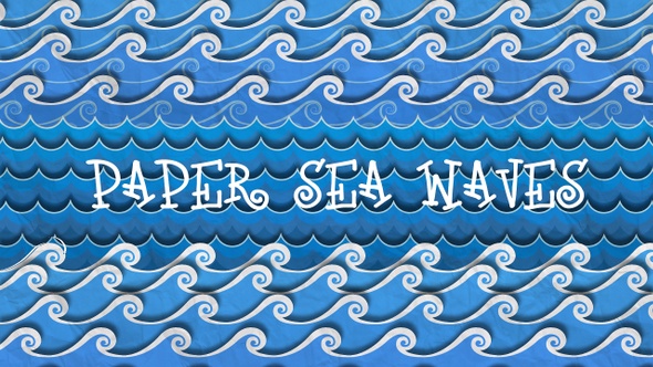 Paper Sea Waves Pack, Motion Graphics | VideoHive