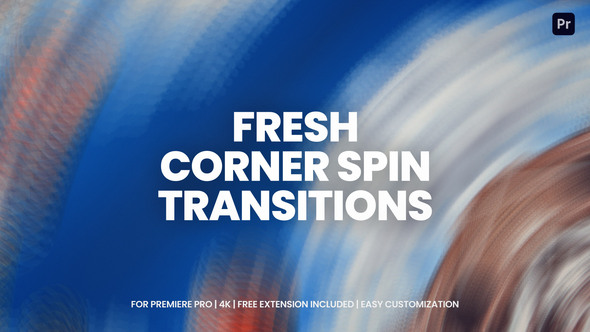 Corner Spin Transitions Premiere Pro, Premiere Pro Templates | VideoHive