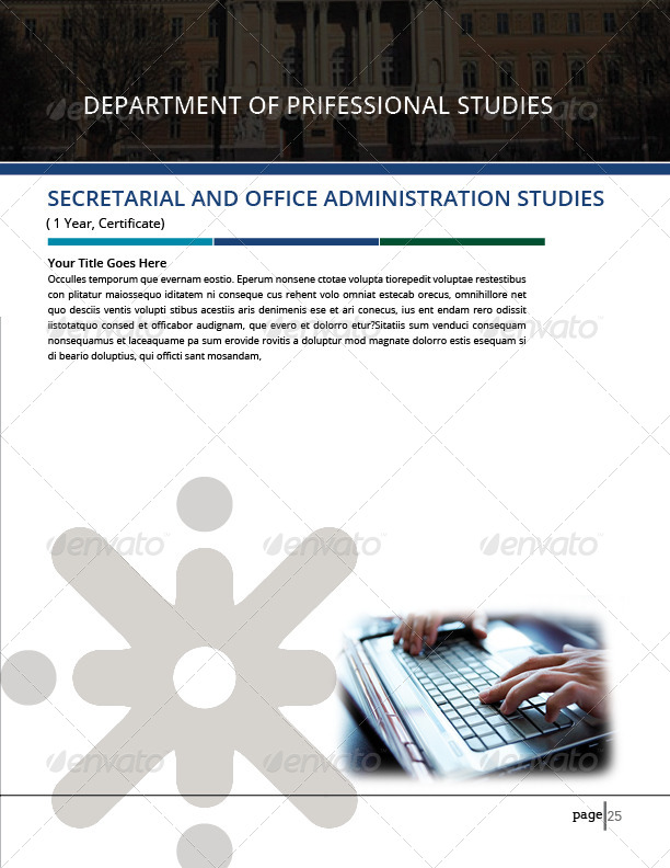 University Prospectus Template, Print Templates | GraphicRiver