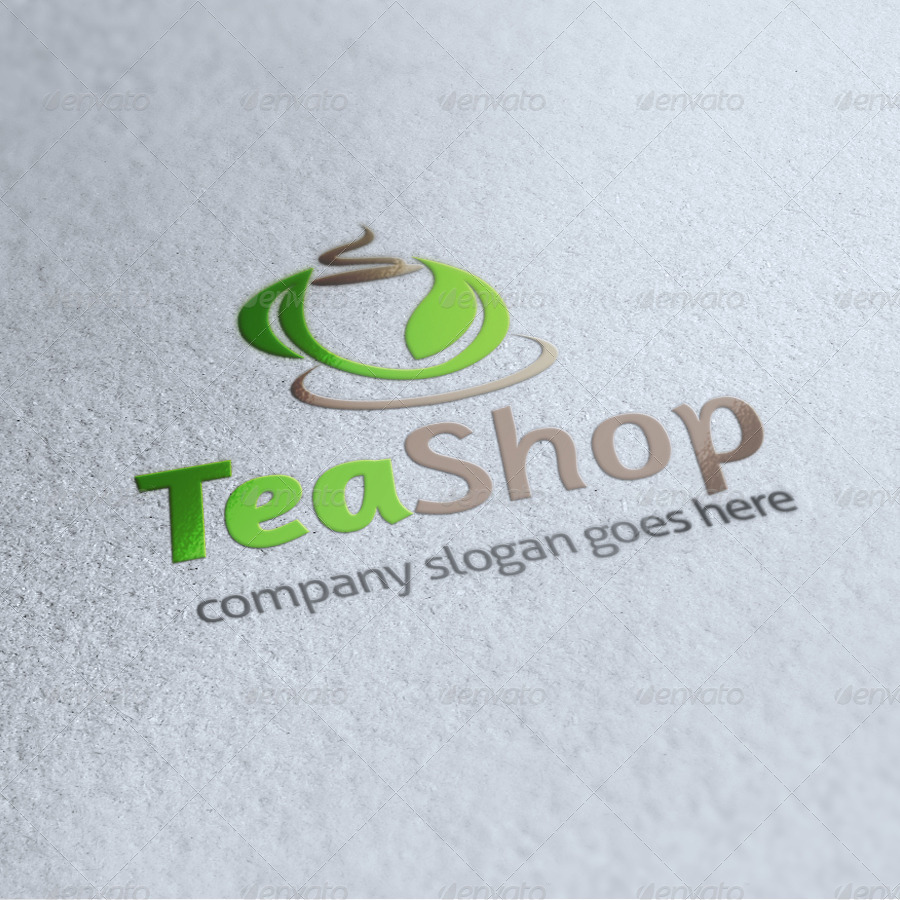 Tea Shop Logo, Logo Templates | GraphicRiver