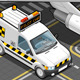 Isometric Airport Follow-me-Car in Front View, Vectors | GraphicRiver