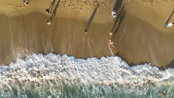 Happy children play on the sea waves, Stock Footage | VideoHive