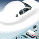 Isometric Snow Capped White Car in Rear View, Vectors | GraphicRiver