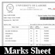 Detail Marks Certificate (Marks Sheet), Print Templates | GraphicRiver