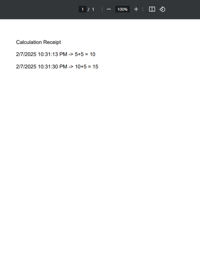 Html css JavaScript calculator with a receipt and PDF download by premiumpik