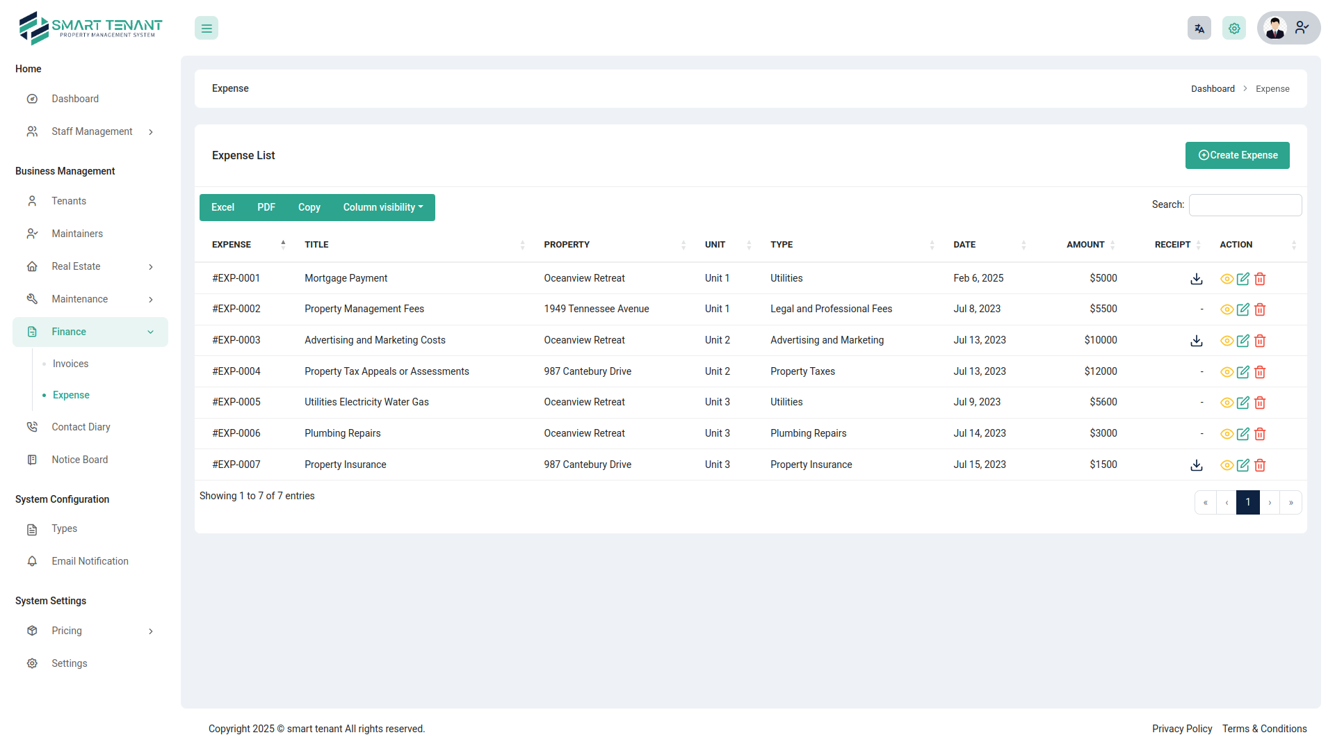 Smart Tenant SaaS - Property Management System by smartwebinfotech